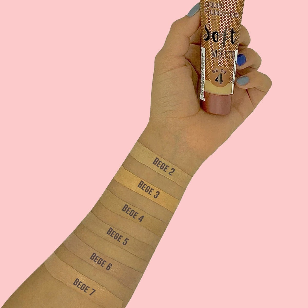 BASE LÍQUIDA SOFT MATE RUBY ROSE - PIEL MEDIA – Collarela