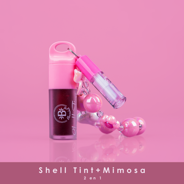 LLAVERO BLOOMSHELL DUO SHELL TINT + MINI MIMOSA – Collarela