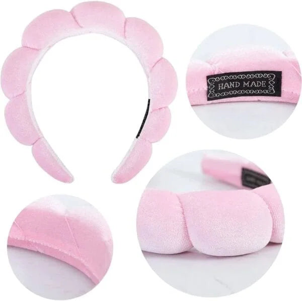 BALACA DIADEMA PUFFY PARA SKIN CARE – Collarela