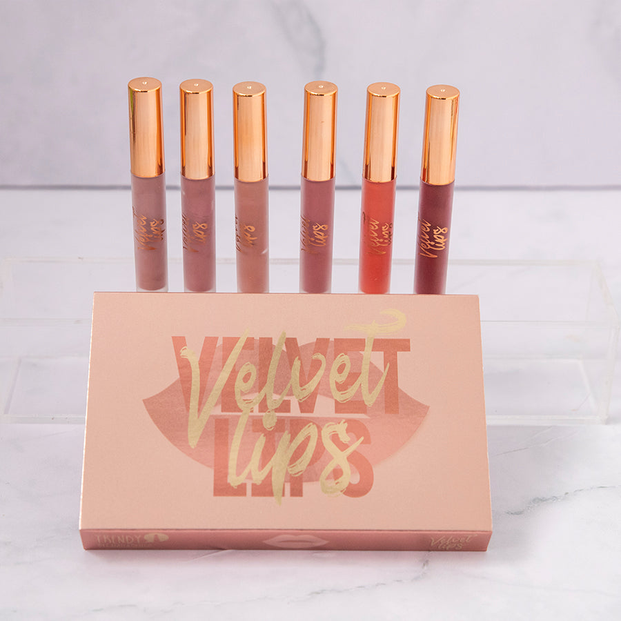 LABIALES TRENDY VELVET LIPS KIT X 6 – Collarela
